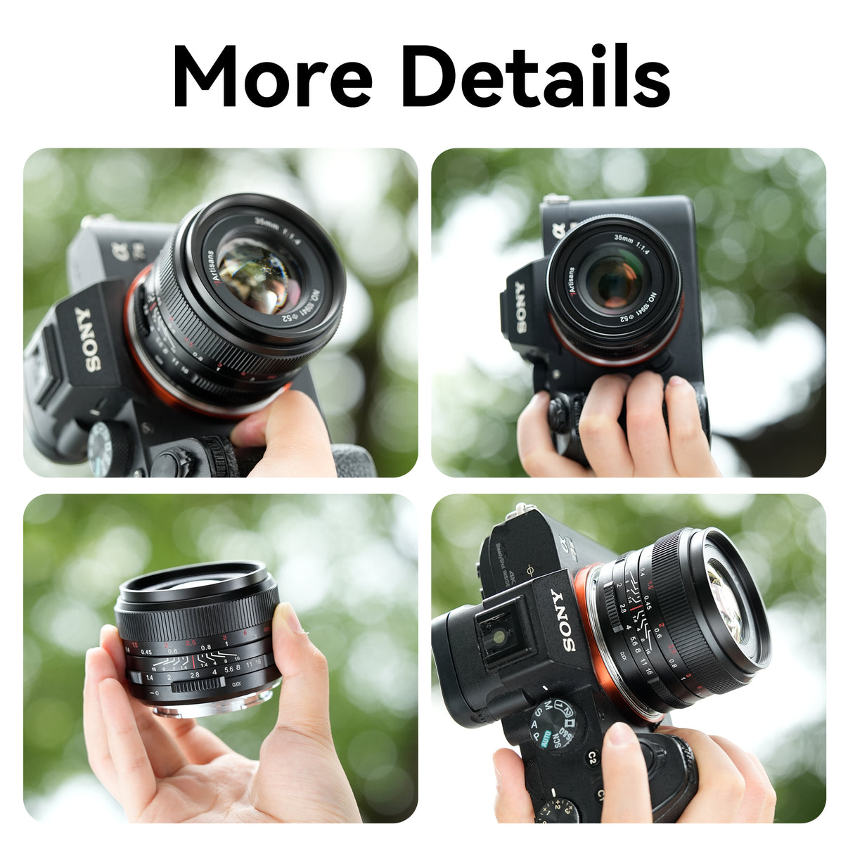 MF 35mm f/1.4 Ⅲ Full-frame lens for E/EOS-R/Z/L – Official 7Artisans Store
