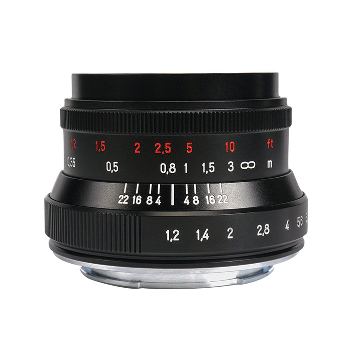 MF 35mm f/1.2 Mark II APS-C lens for E/FX/M43/Z – Official 7Artisans Store