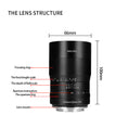 60mm f/2.8 APS-C lens for E/EOS-M/FX/M43 – Official 7Artisans Store