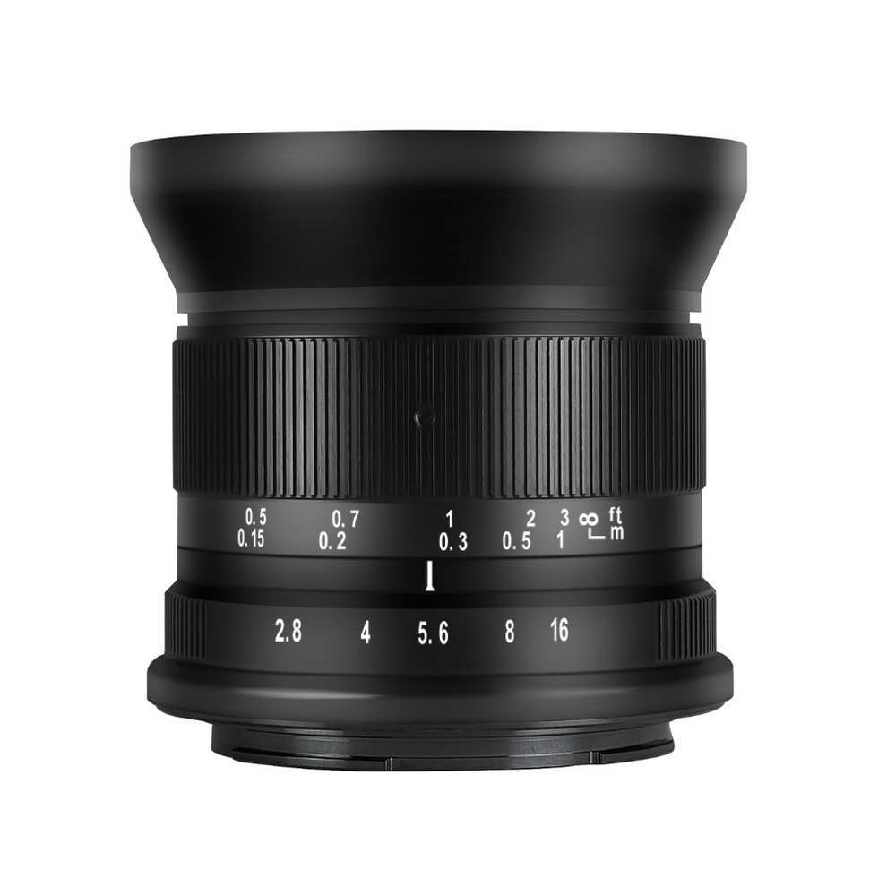 MF 12mm f/2.8 Mark II APS-C lens for Sony E/EOS-R/Fuji X/Nikon Z/M43 ...